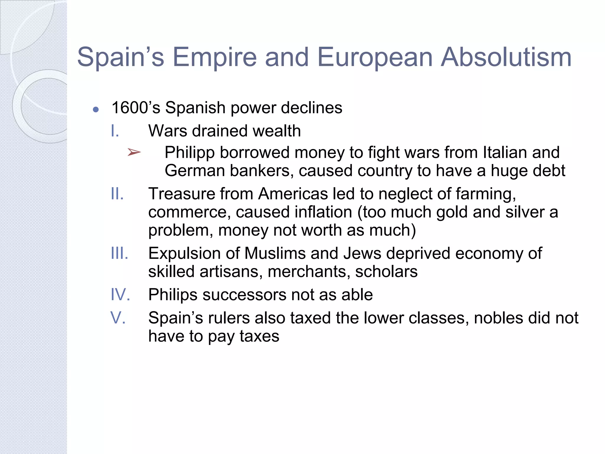 Absolutism and revolution | PPTX