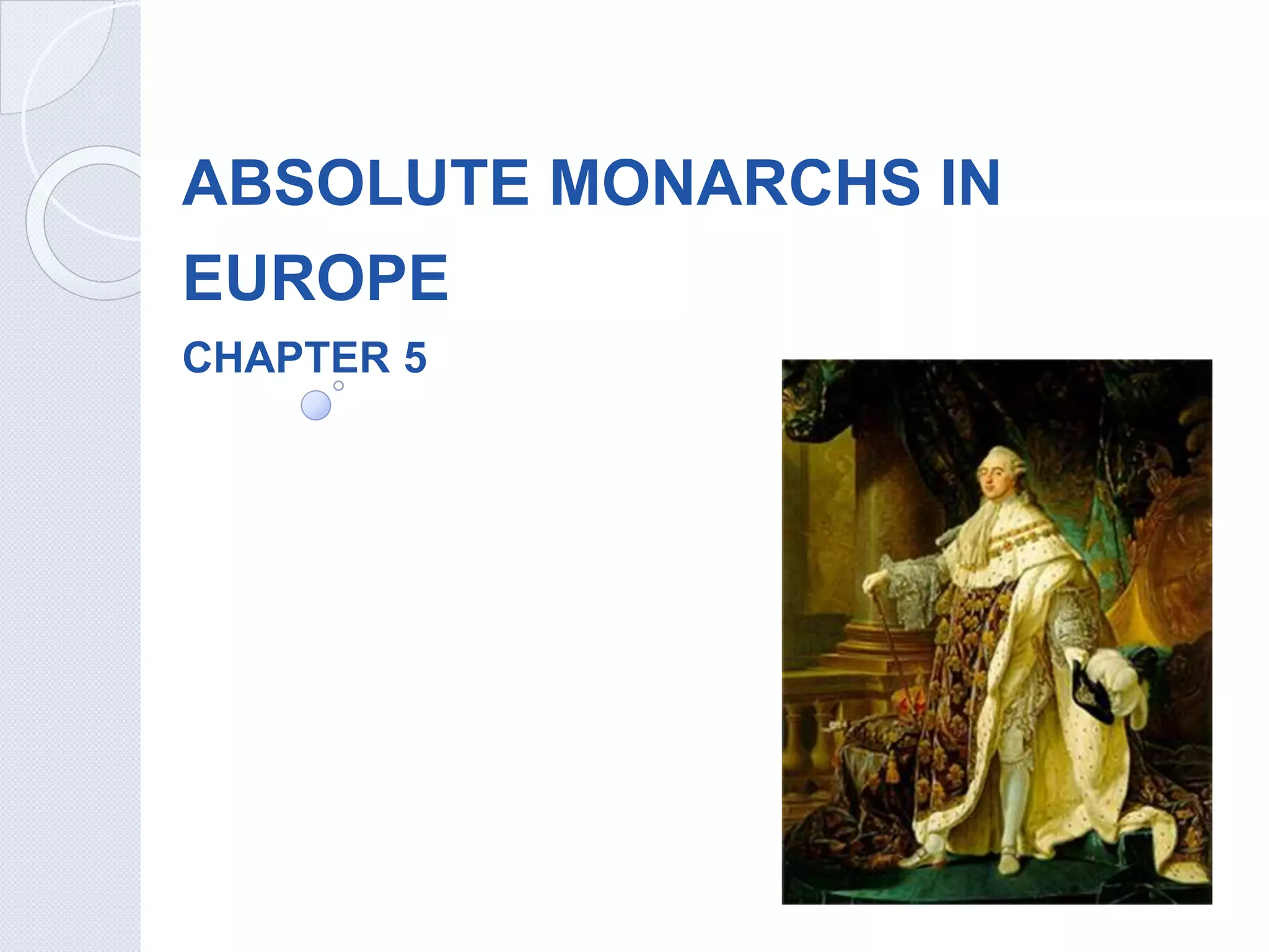 Absolutism and revolution | PPTX