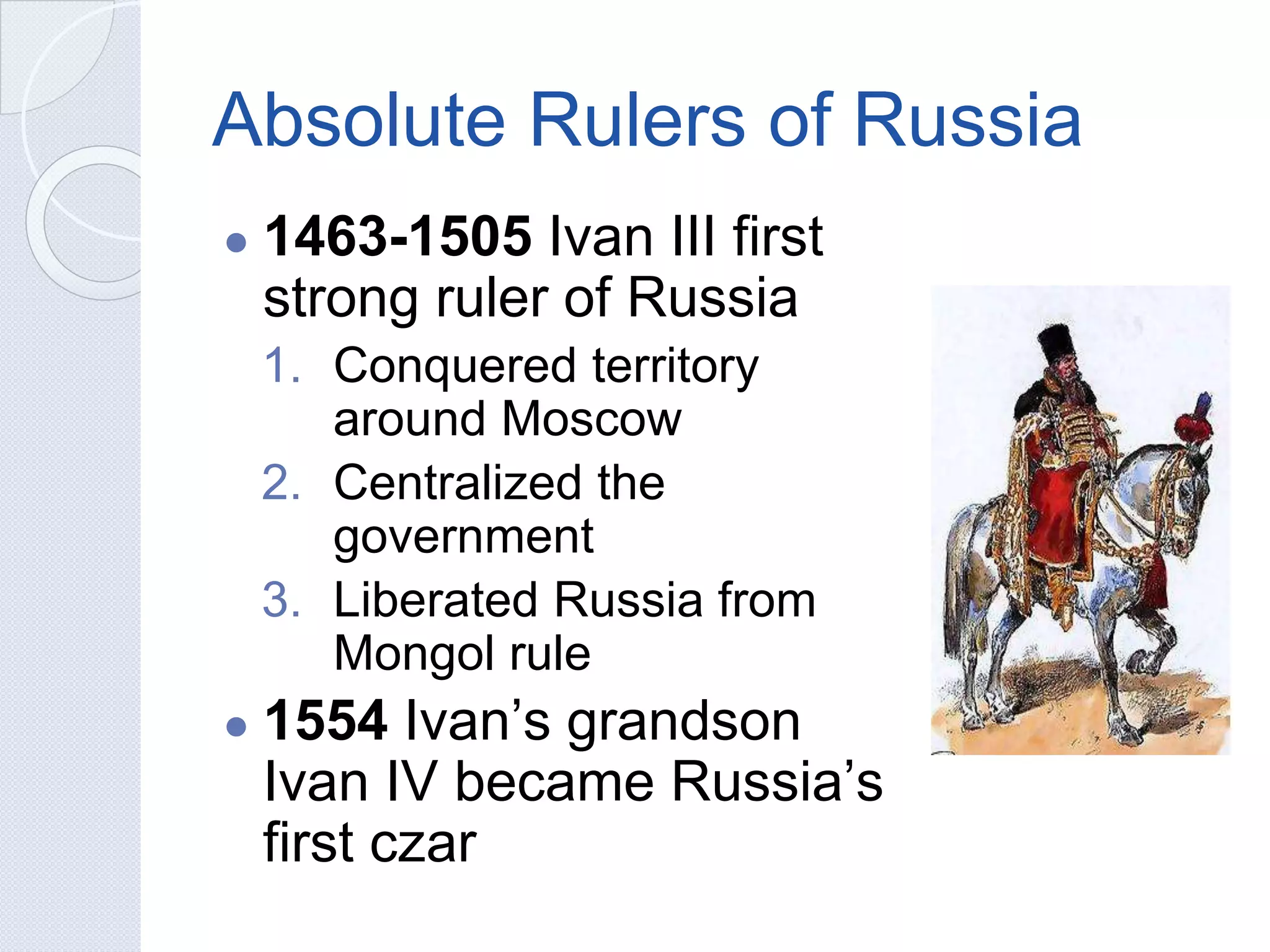 Absolutism and revolution | PPTX