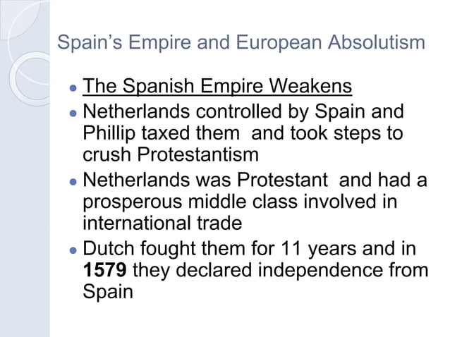 Absolutism and revolution | PPT