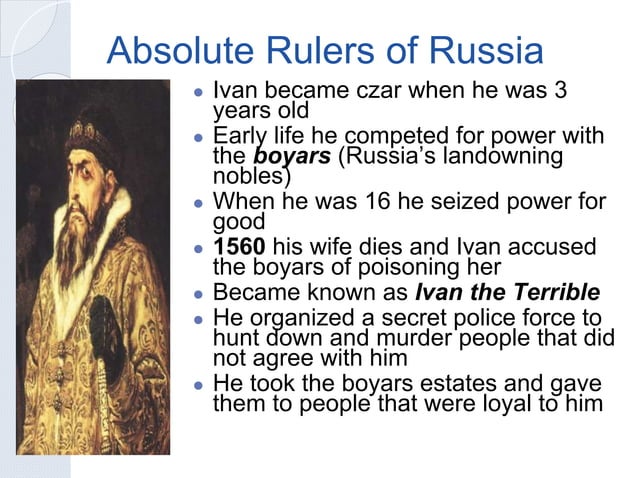 Absolutism and revolution | PPT