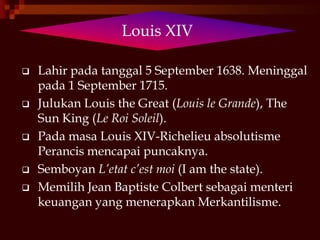 The History of Absolutisme in Erope Continent | PPT