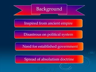 The History of Absolutisme in Erope Continent | PDF