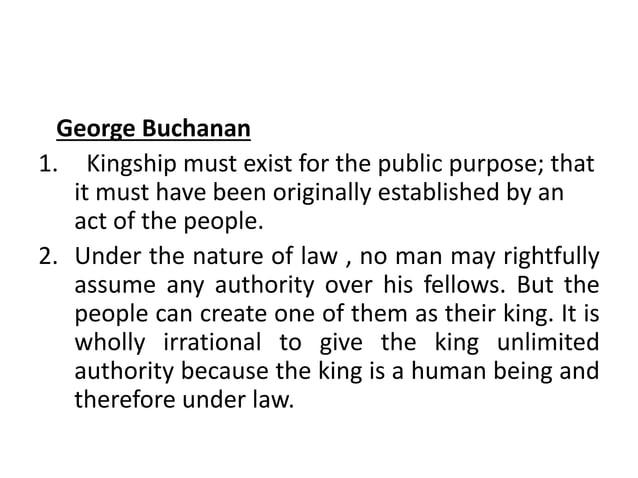 Absolutist and anti absolutist theories of 16th centuries | PPT