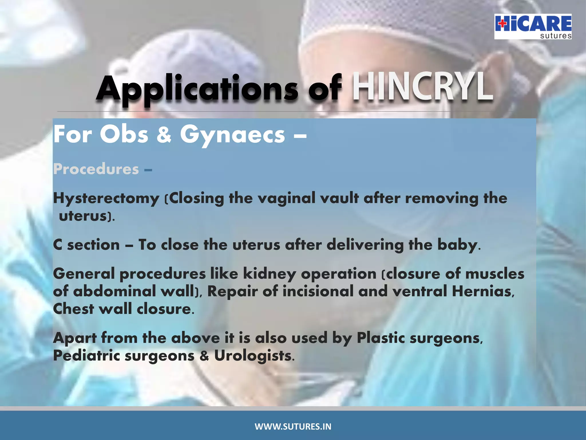 Types of Absorbable Sutures | PDF