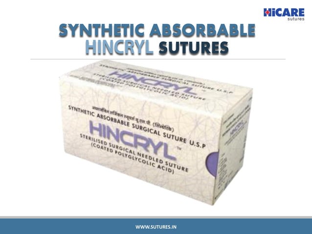 Types of Absorbable Sutures | PDF