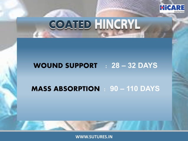 Types of Absorbable Sutures | PDF