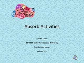 Absorb activities 2 | PPTX