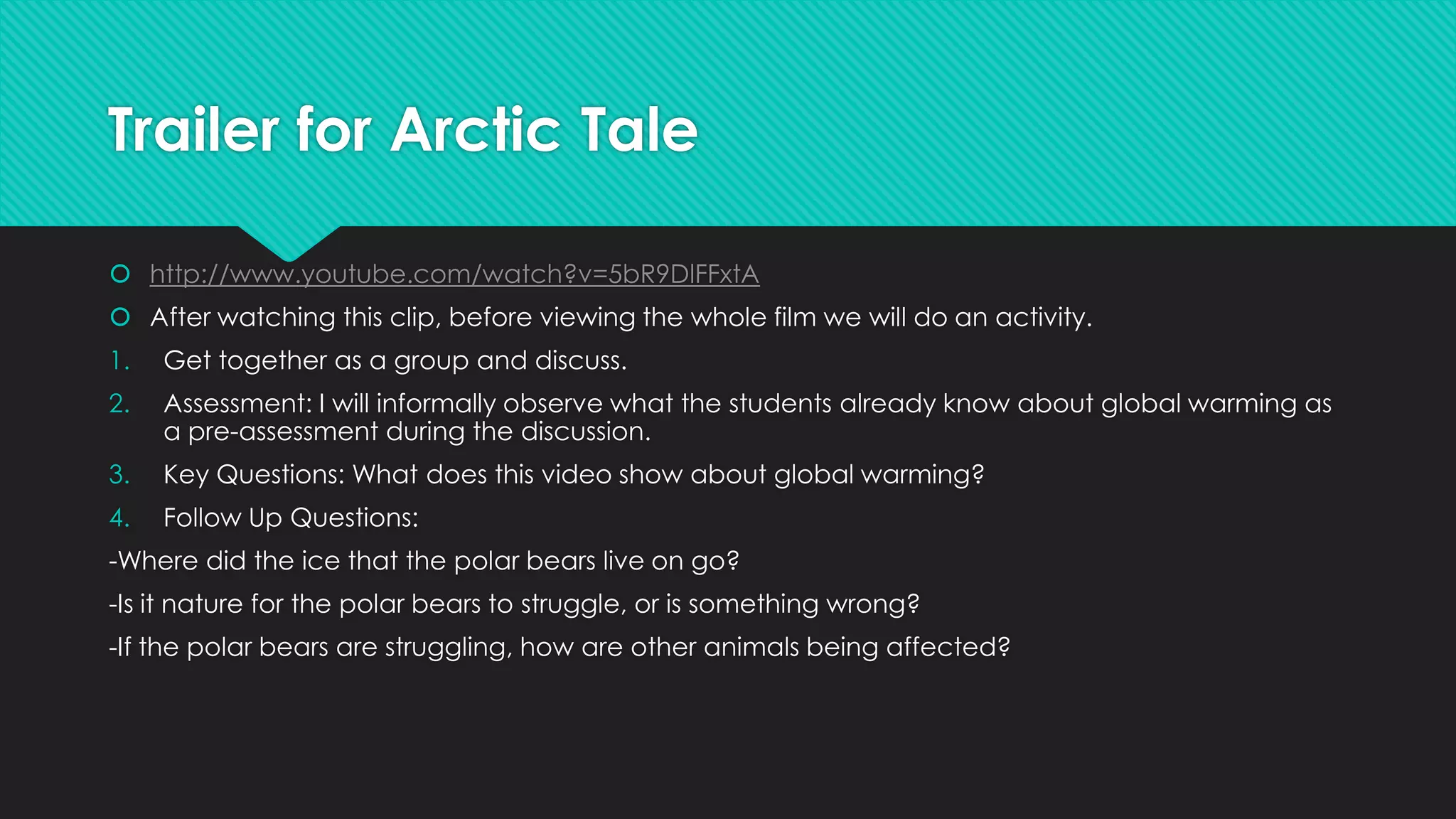 Absorb activity arctic tale | PPTX