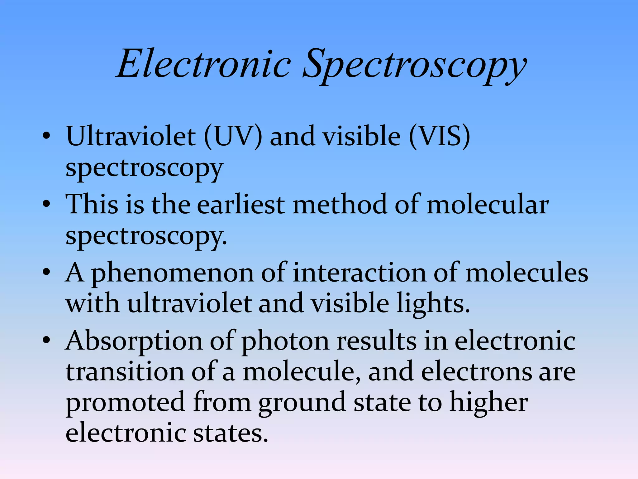 Absorbance and emission | PPTX