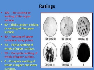 Absorbency tests | PPTX