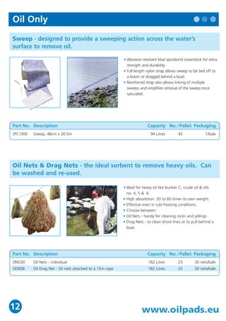 Oil Technics Ltd (OTL): Absorbents Brochure | PPT