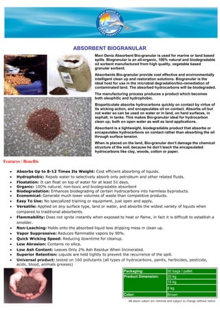 Absorbents & Spill Kits catalogue | PDF