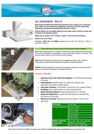 Absorbents & Spill Kits catalogue | PDF