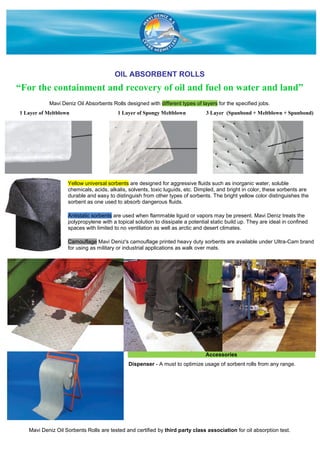 Absorbents & Spill Kits catalogue | PDF
