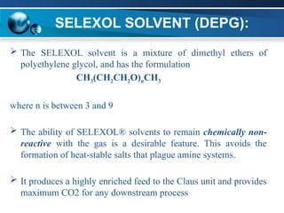 Absorber with details including Material Balance | PPTX