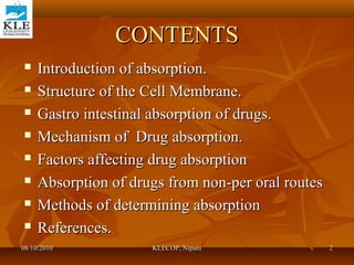 Absorption | PPT