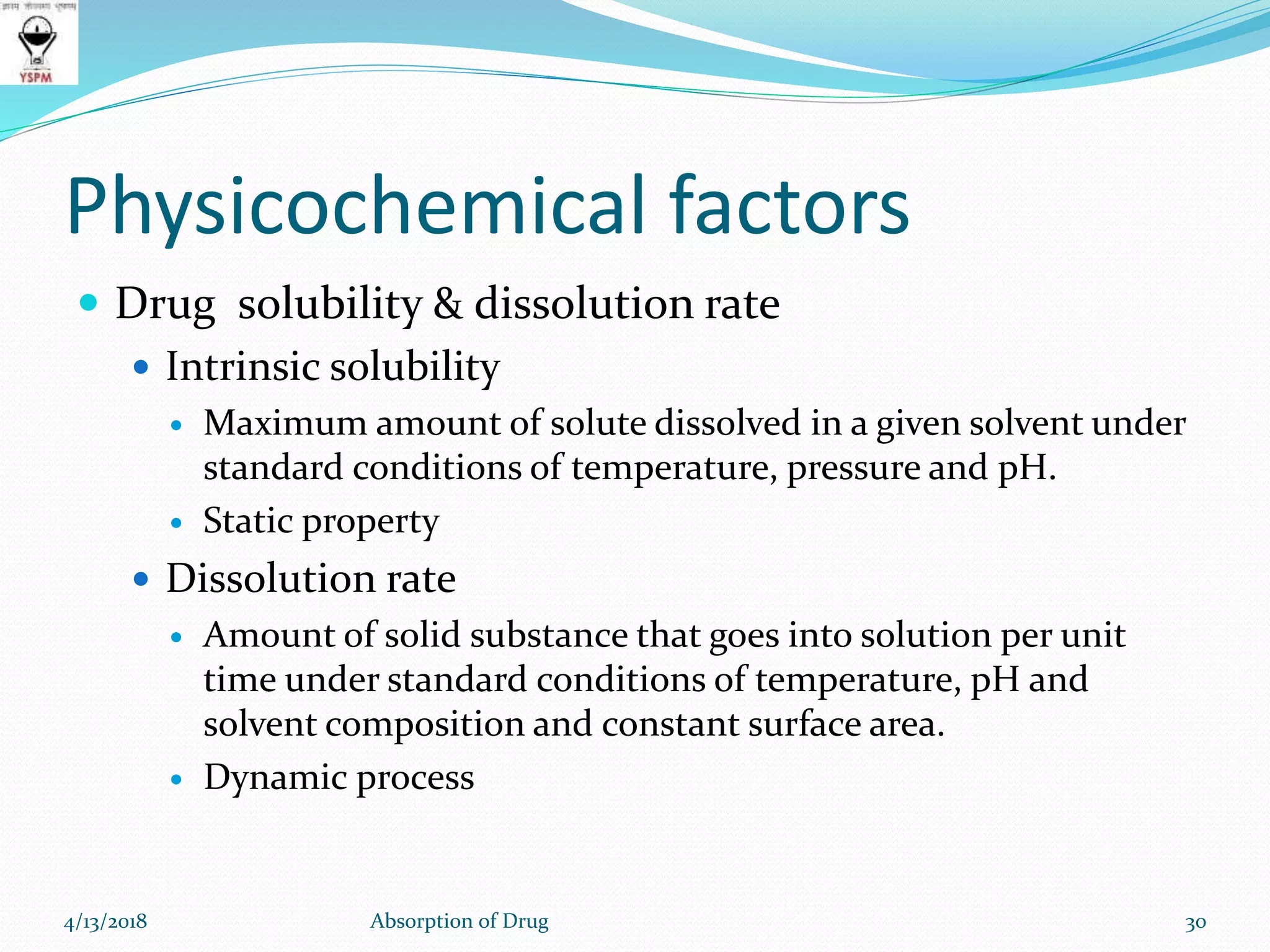 Absorption | PPTX | Chemistry | Science
