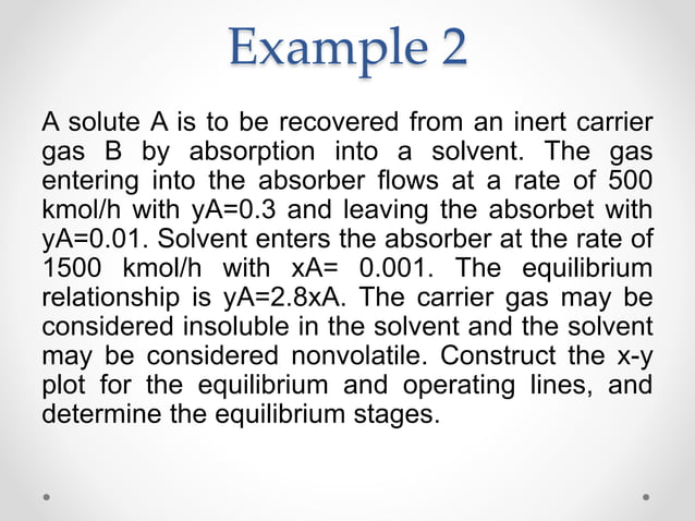 Proceso de absorción en fase liquido- vapor.pptx | Chemistry | Science