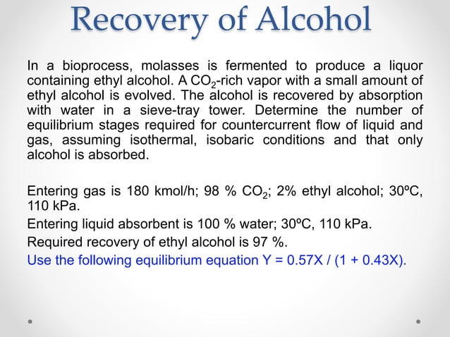 Proceso de absorción en fase liquido- vapor.pptx | Chemistry | Science
