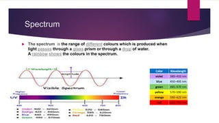 Absorption and action spectrum | PPTX