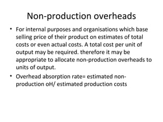 Absorption costing | PPT