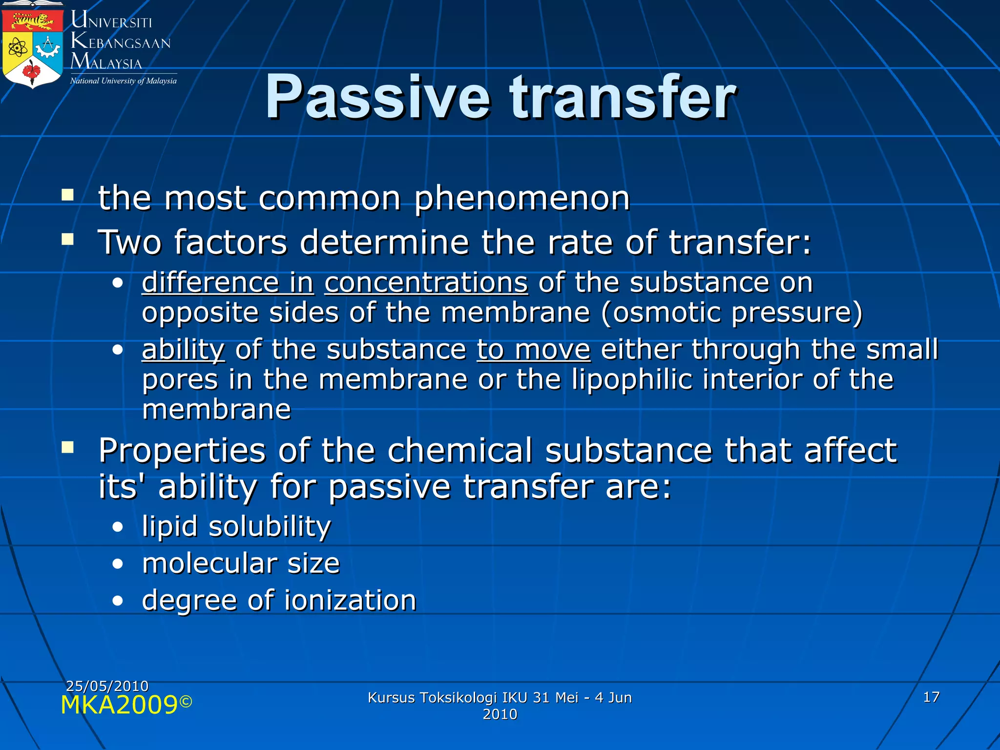 Absorption, distribution, metabolism & elimination | PPT