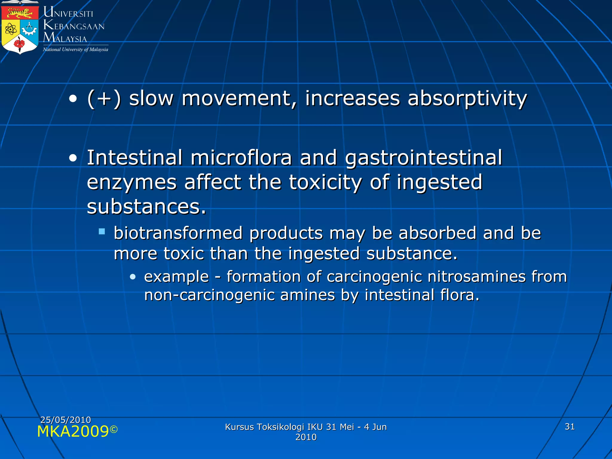 Absorption, distribution, metabolism & elimination | PPT