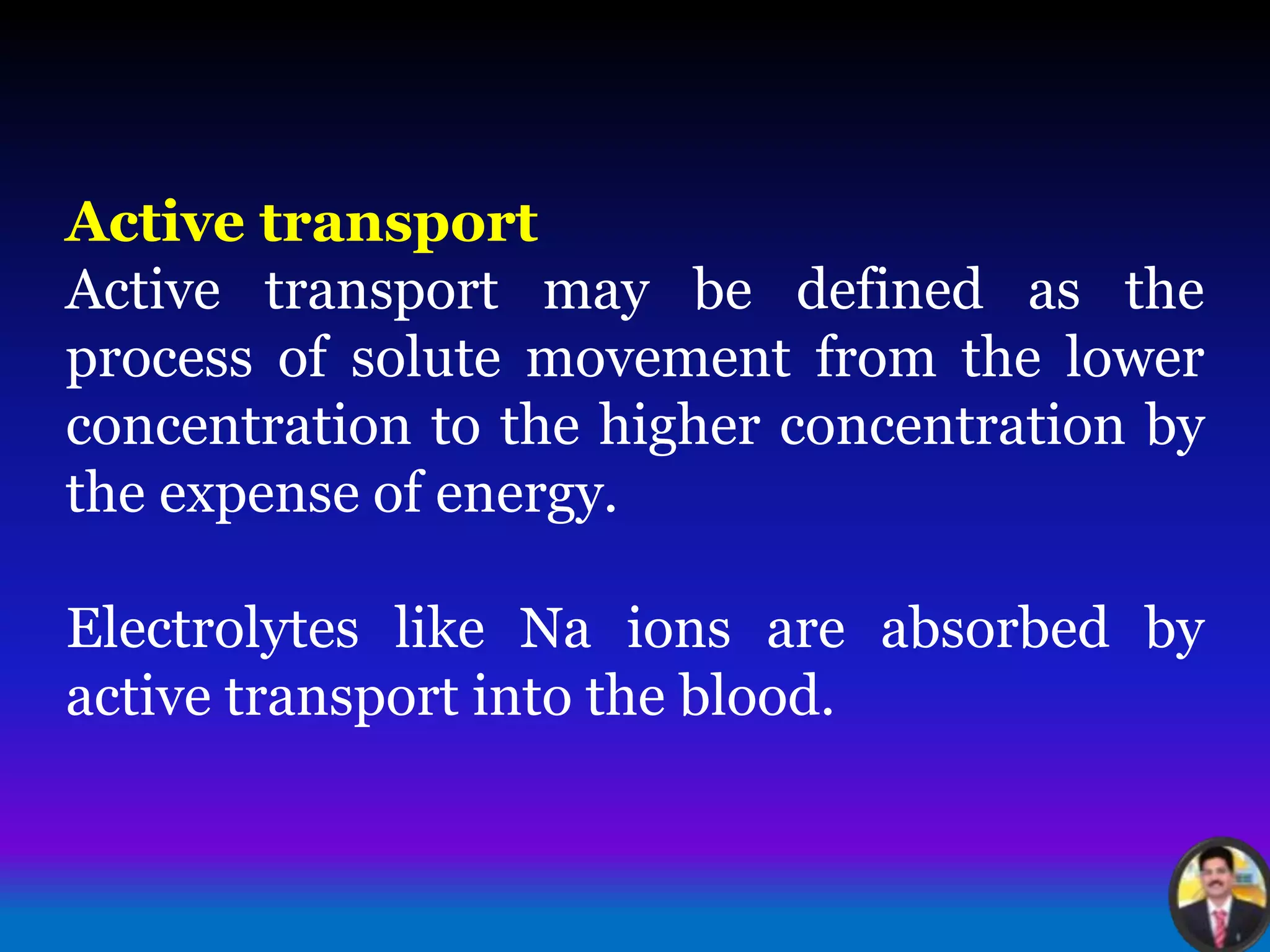Absorption of digested food | PPTX