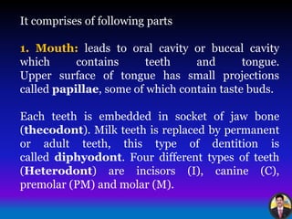 Absorption of digested food | PPTX