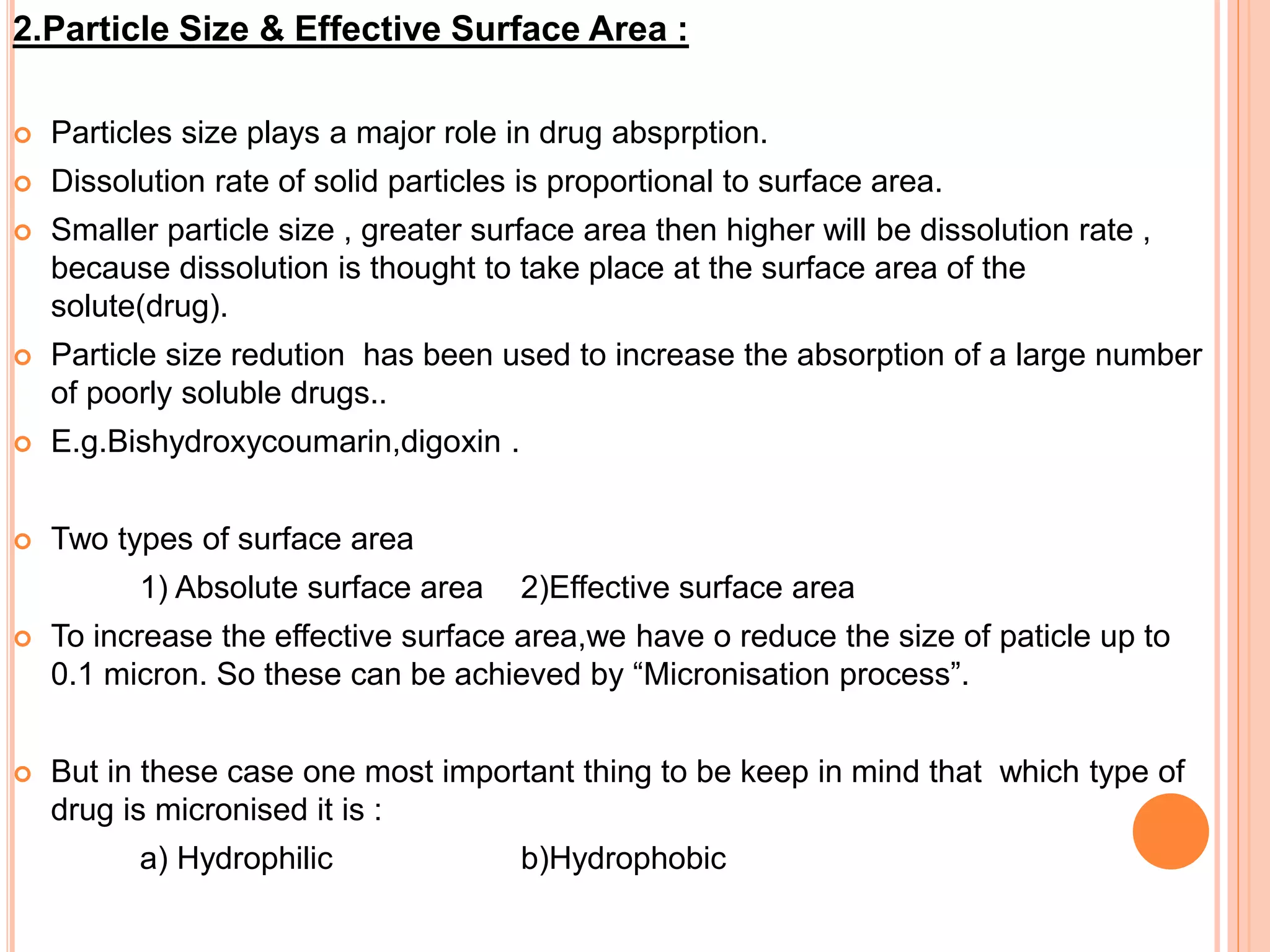 Absorption of drug | PPTX