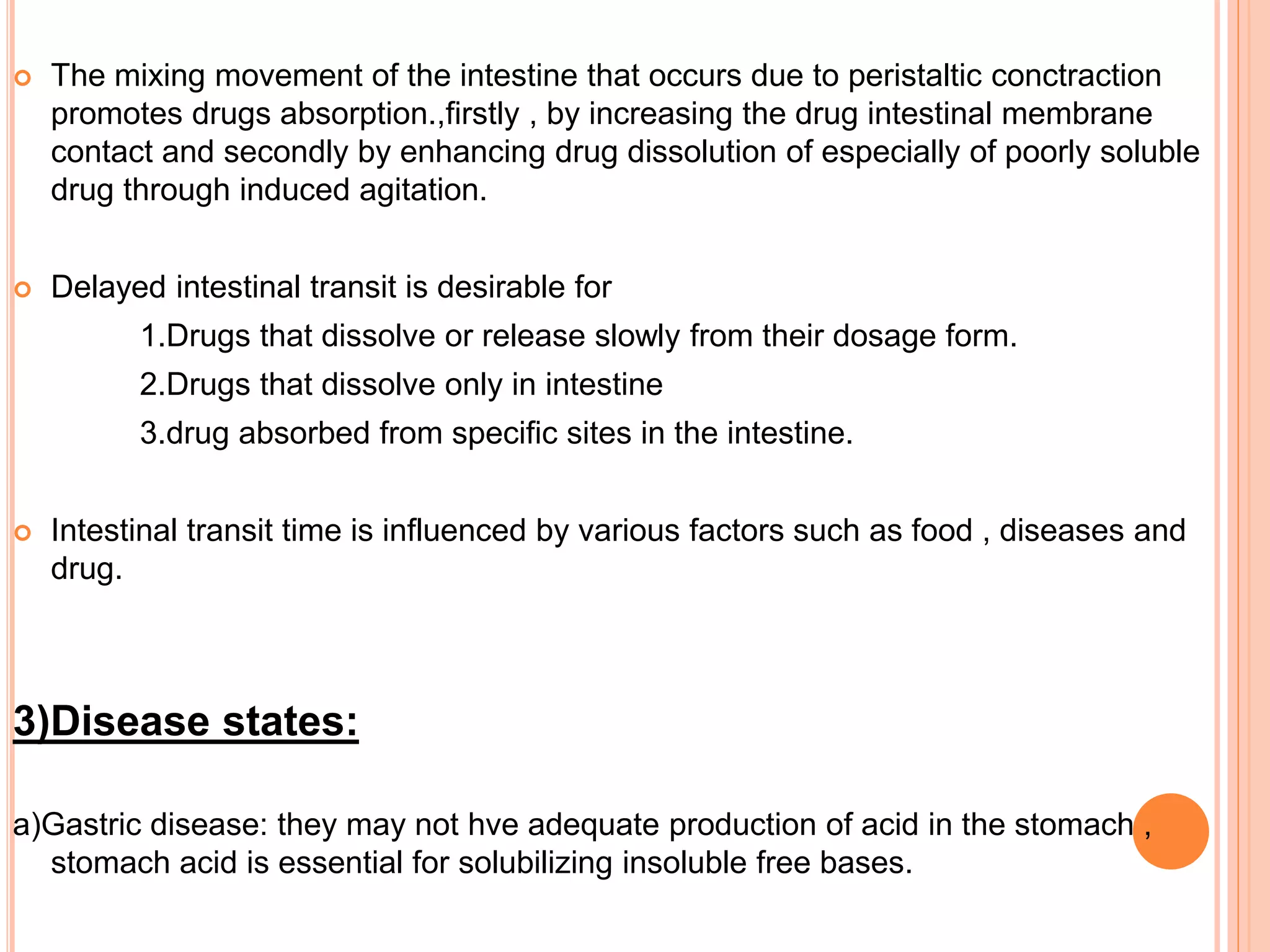 Absorption of drug | PPTX