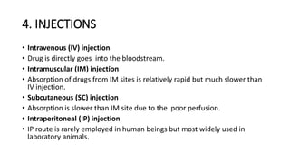 Absorption of drug from extravascular route.pptx | Skin and Dermatology ...