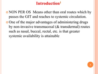 Absorption of drugs from non per os extravascular administration | PDF