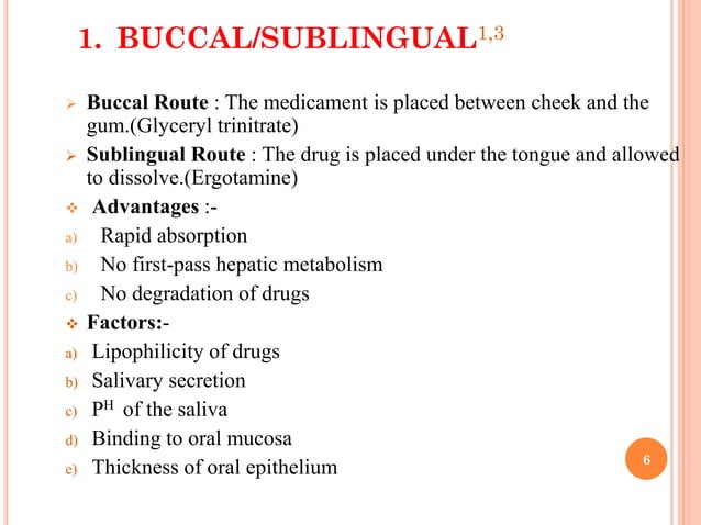 Absorption of drugs from non per os extravascular administration | PDF ...