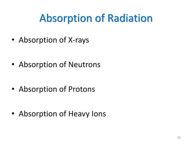 Absorption of radiation and DNA damage | PPTX | Biological Sciences ...