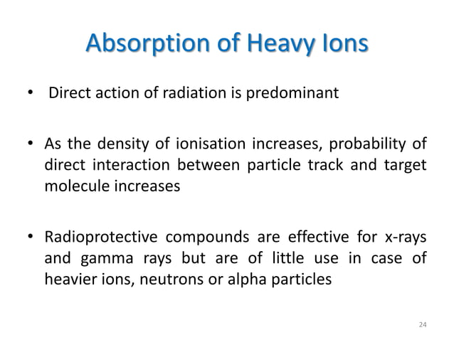 Absorption of radiation and DNA damage | PPTX | Biological Sciences ...
