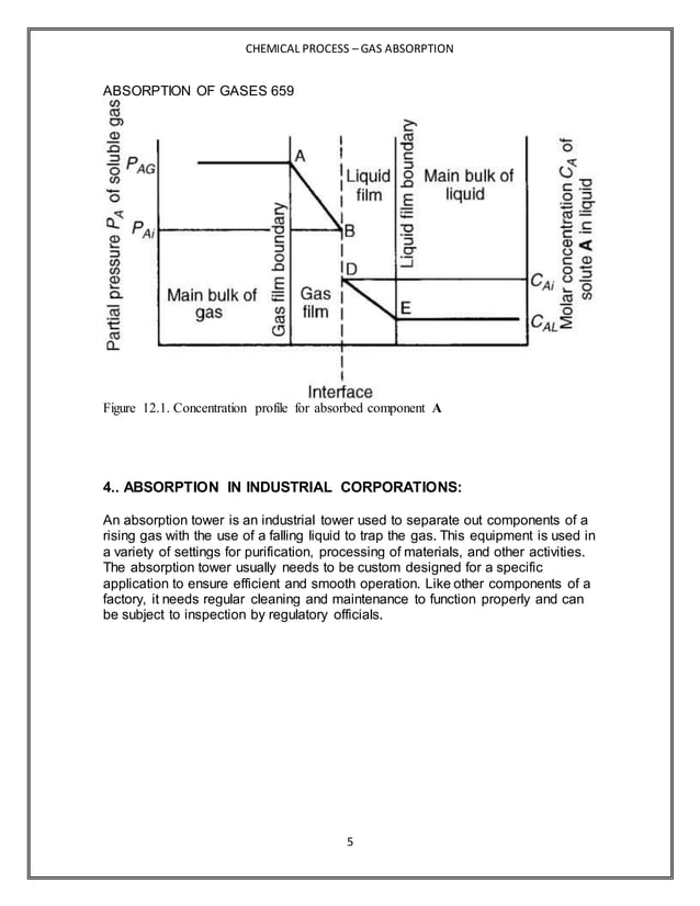 Absorption process | PDF