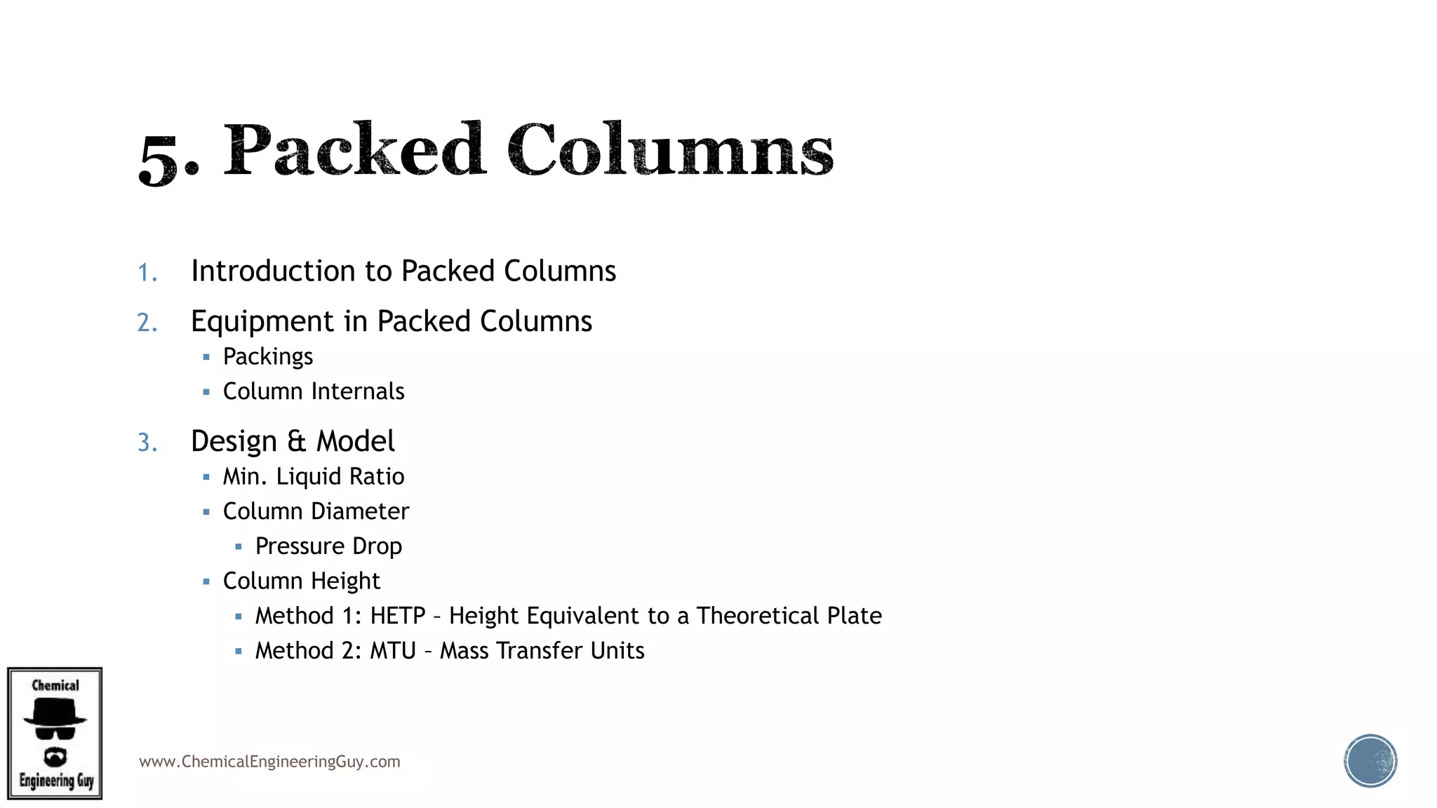 Gas Absorption & Stripping in Chemical Engineering (Part 3/4) | PPTX