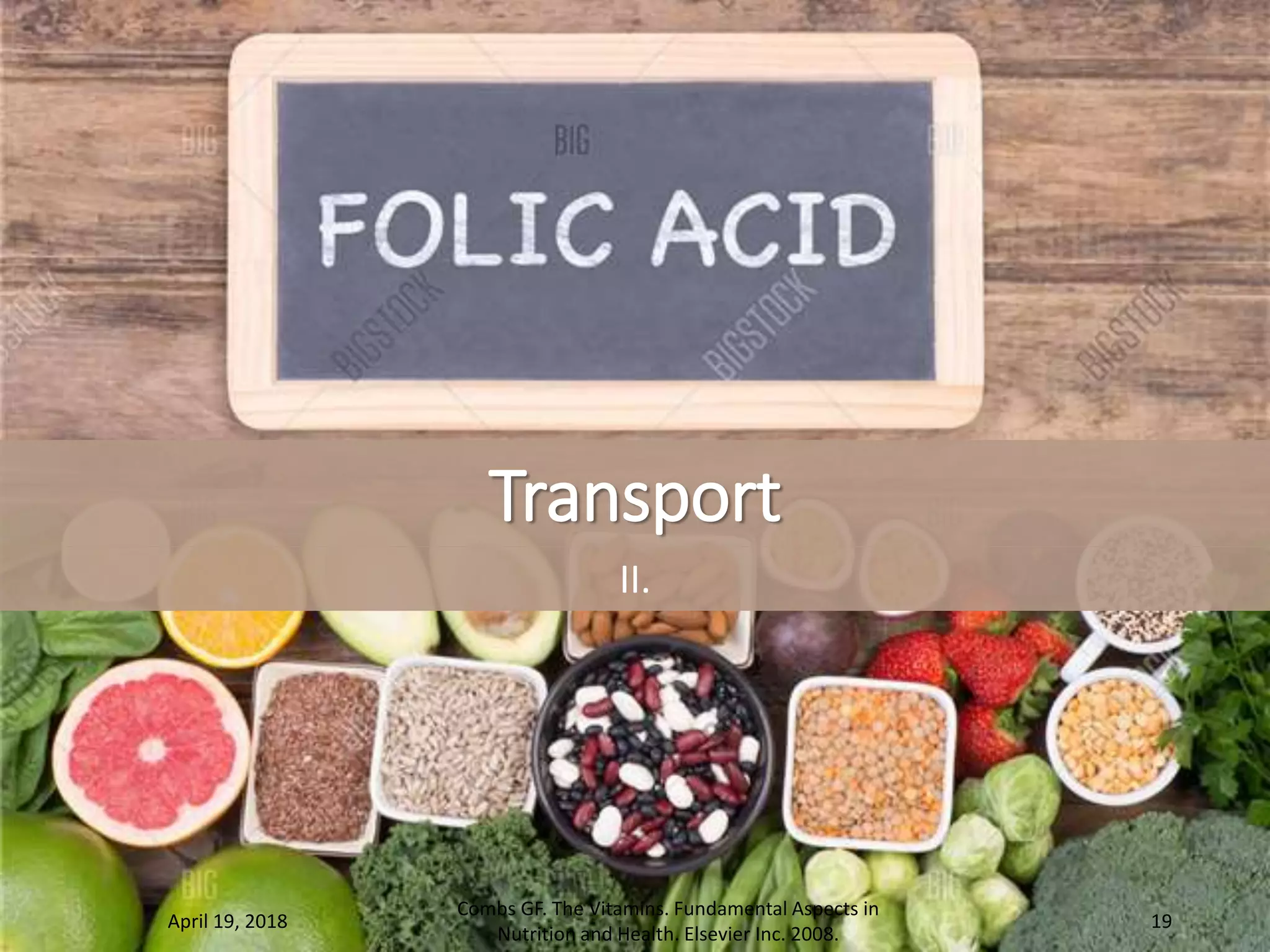 Absorption, transport and metabolism of folate | PPSX