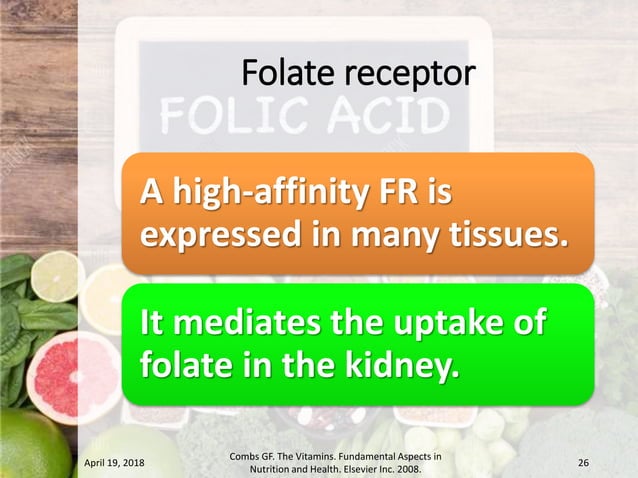 Absorption, transport and metabolism of folate | PPSX | Digestive ...