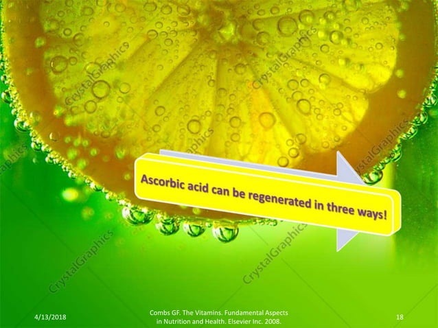 Absorption, transport and metabolism of vitamin C | PPSX