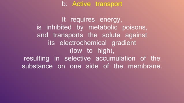 Pharmacokinetics: Absorption (Transport mechanism) | PPTX | Chemistry ...