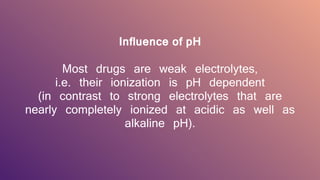 Pharmacokinetics: Absorption (Transport mechanism) | PPTX