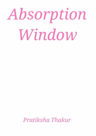 Absorption Window | PDF
