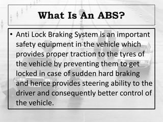 ABS thoroughly explained | PPTX