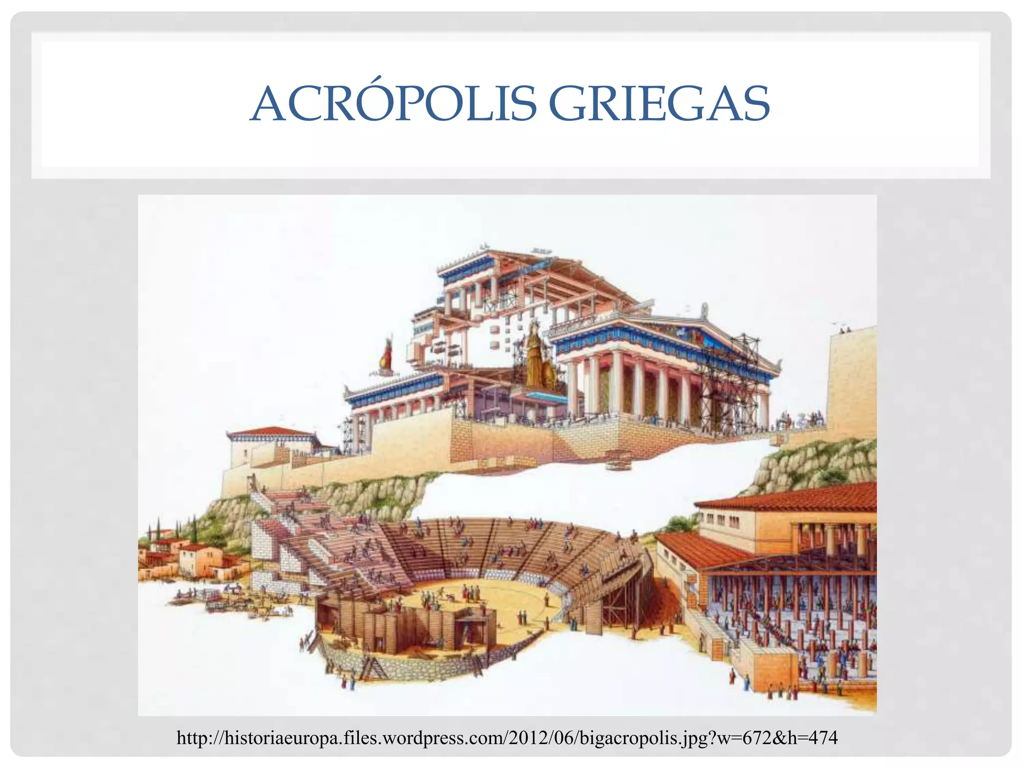 Abstracción sobre polis griegas | PPTX