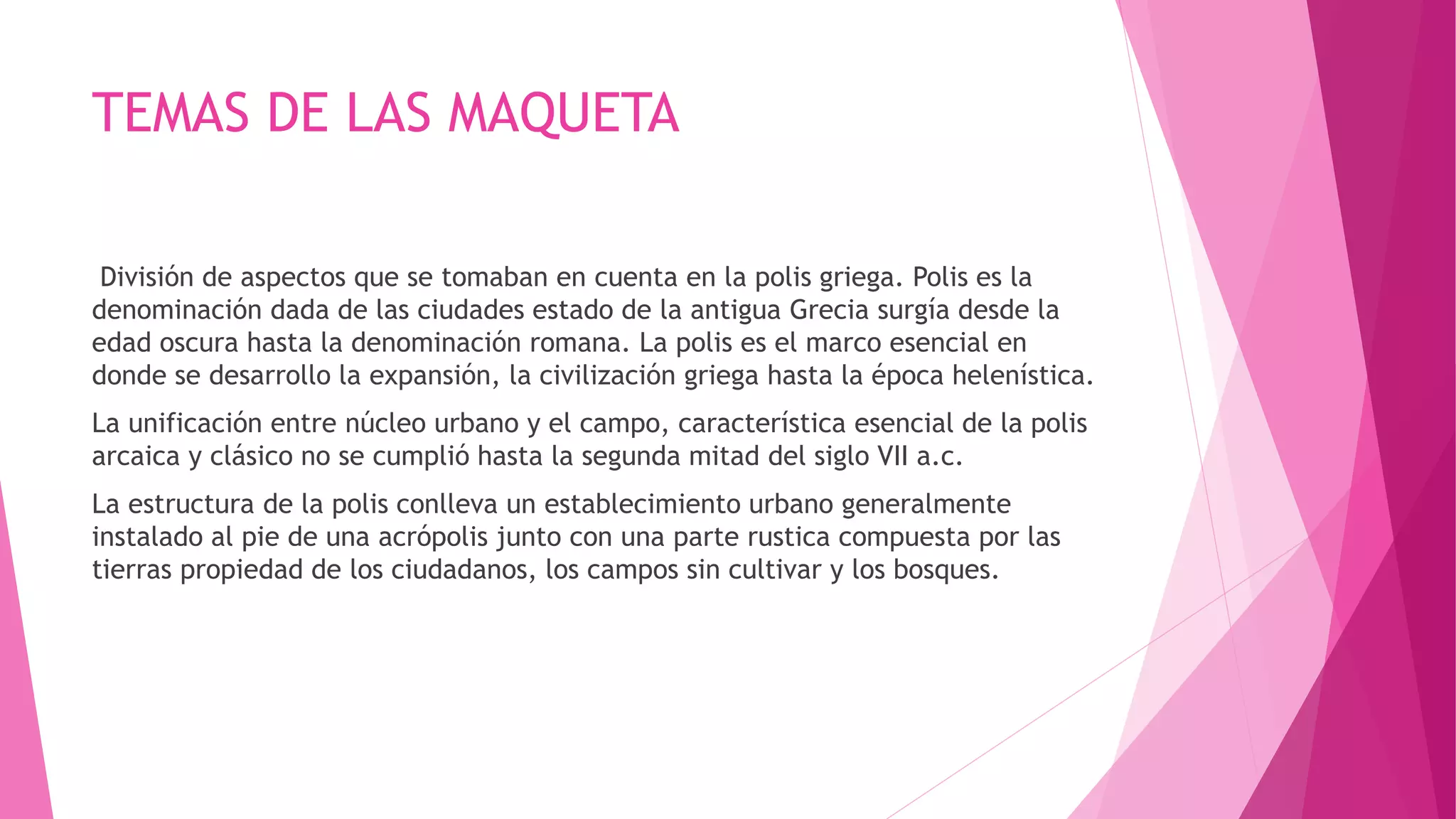 Abstraccion de las polis griegas | PPTX