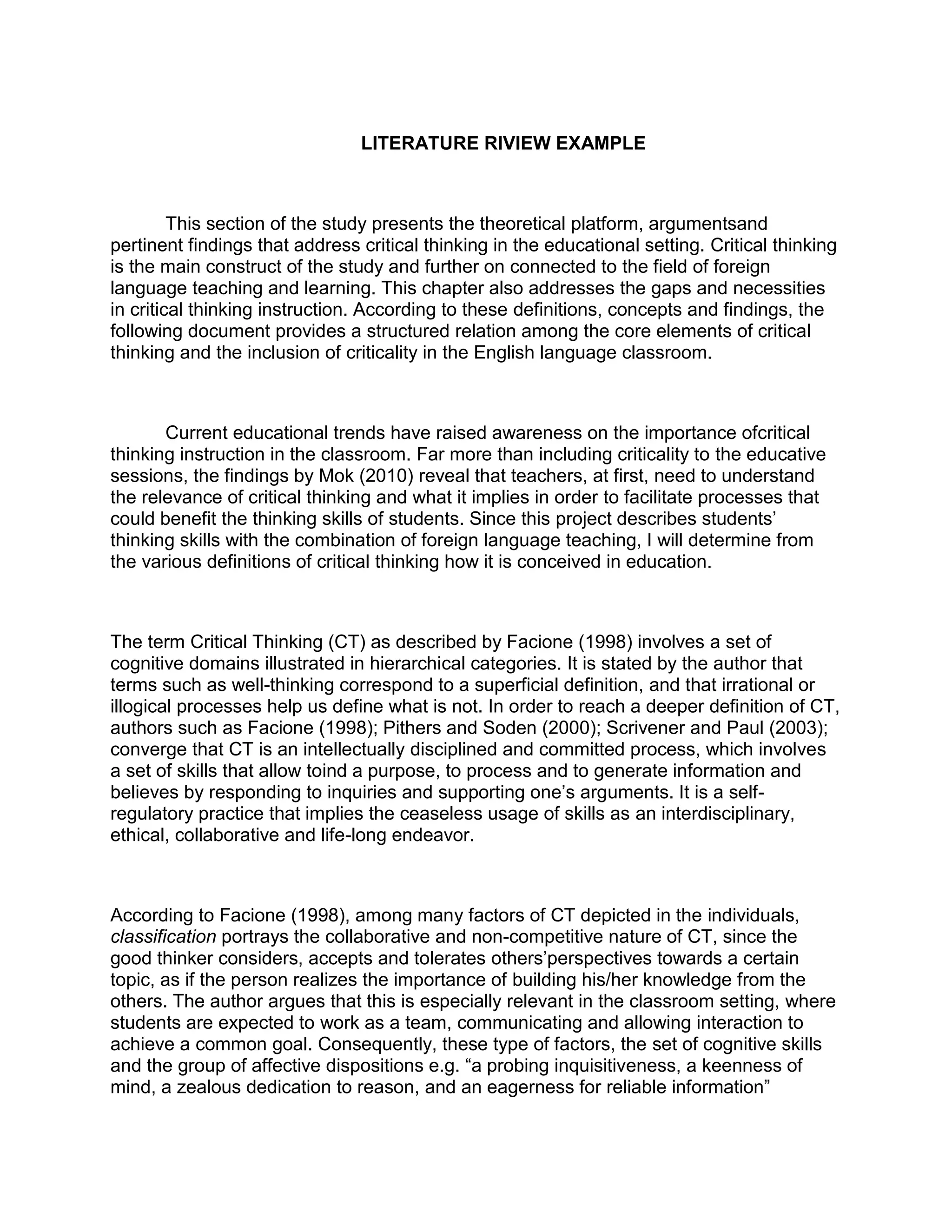 Abstract Lit Review | DOCX