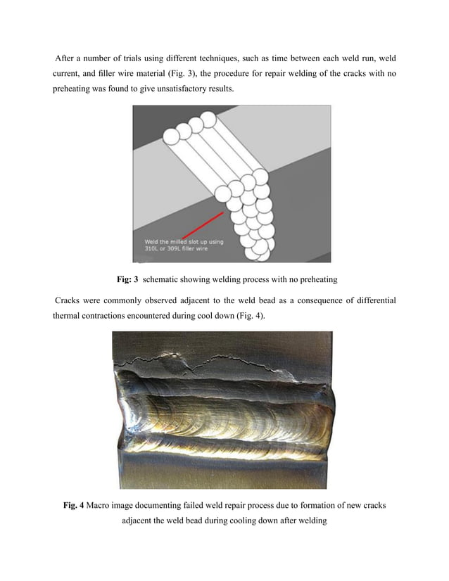 investigation of Cracking of the outer shroud component of a turbine ...